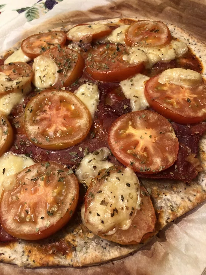 Pizza con Tomate Natural - Top Recetas Caseras
